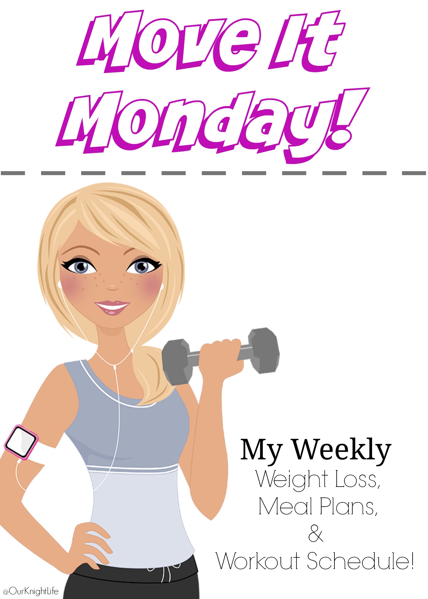 Monday Check In + Berry Kiwi Smoothie Bowl - Our Knight Life