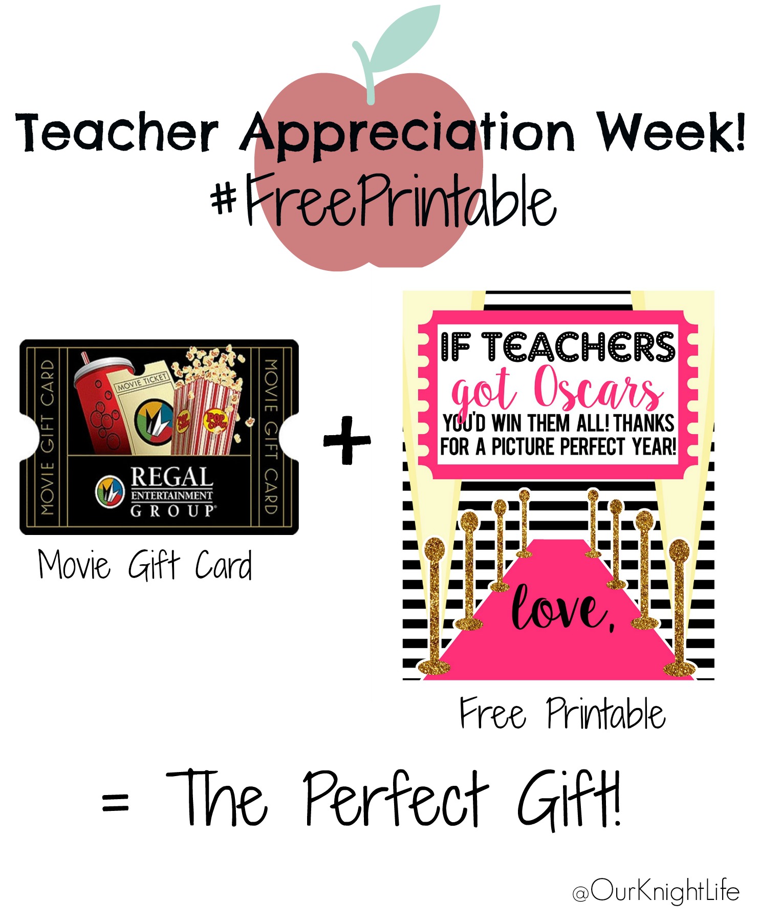 Teacher Appreciation Week Gift Ideas + #FreePrintable